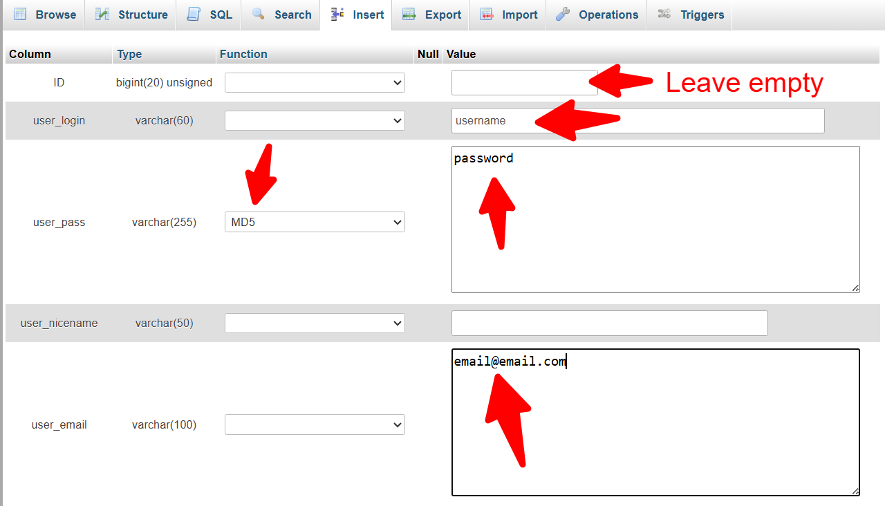 Create a WordPress Admin User via phpMyAdmin: Step-by-Step